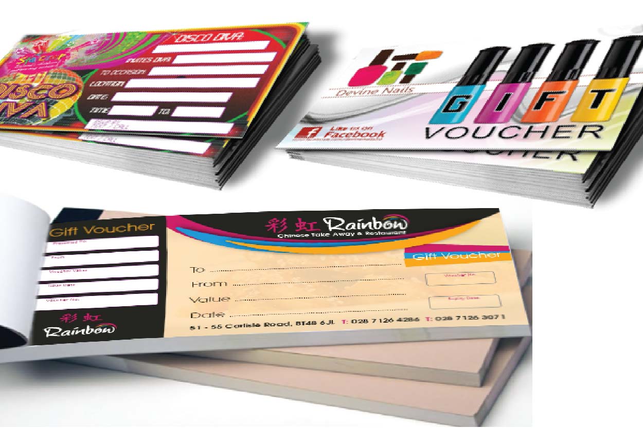 PRINTING SERVICE Voucher printing business card , creative business ...